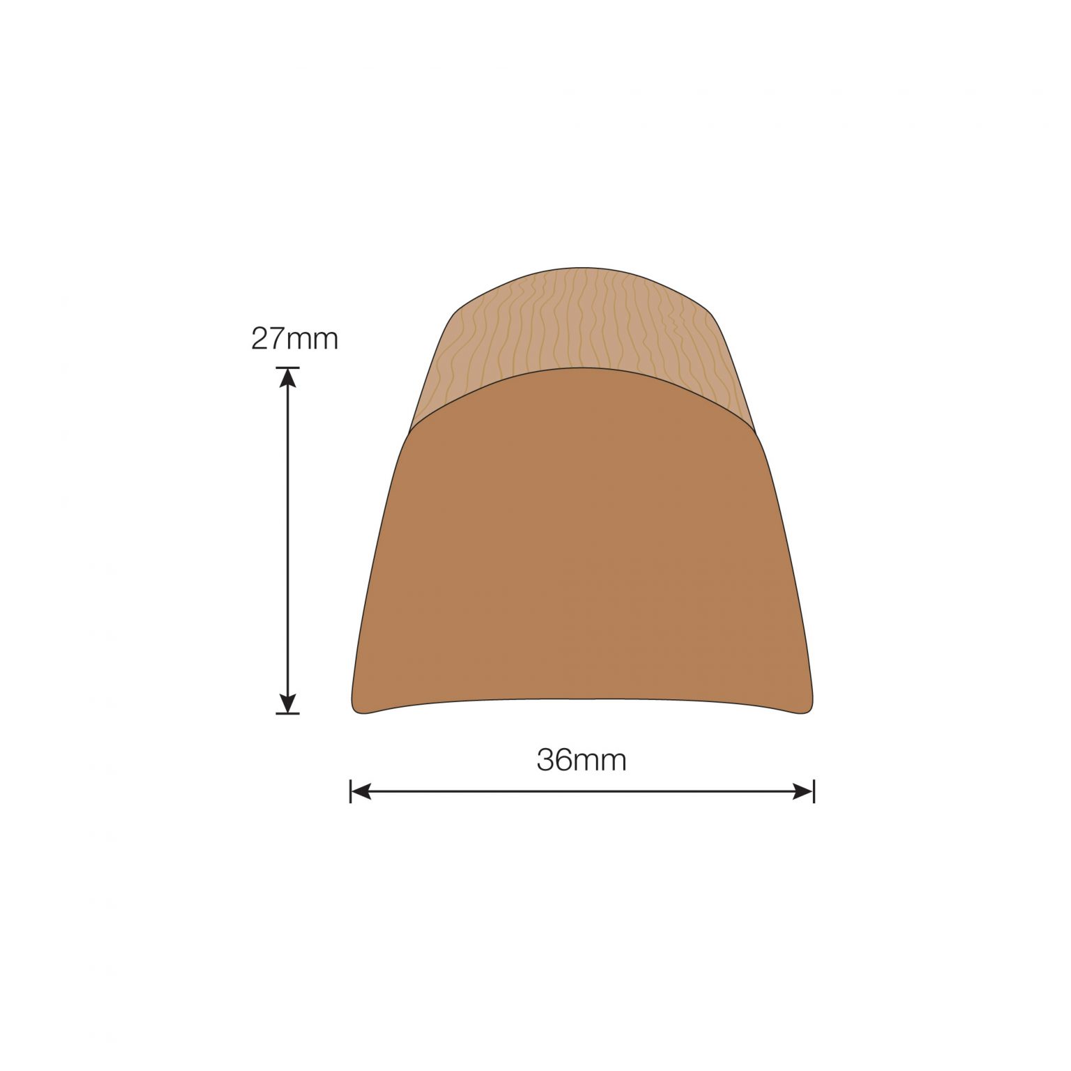 36mm Toe Rail - Flexiteek Web Store